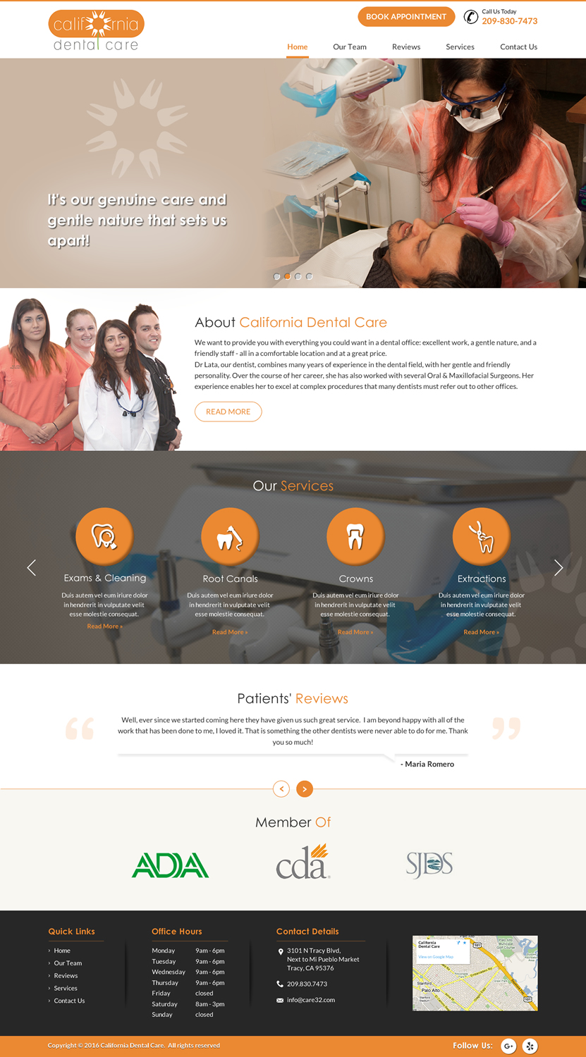 Elegant, Playful, Healthcare Web Design for a Company by Sbss | Design ...