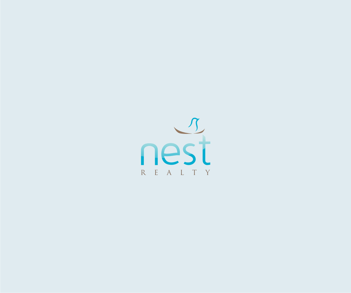 Elegant, Playful, Real Estate Logo Design for nest realty by ...