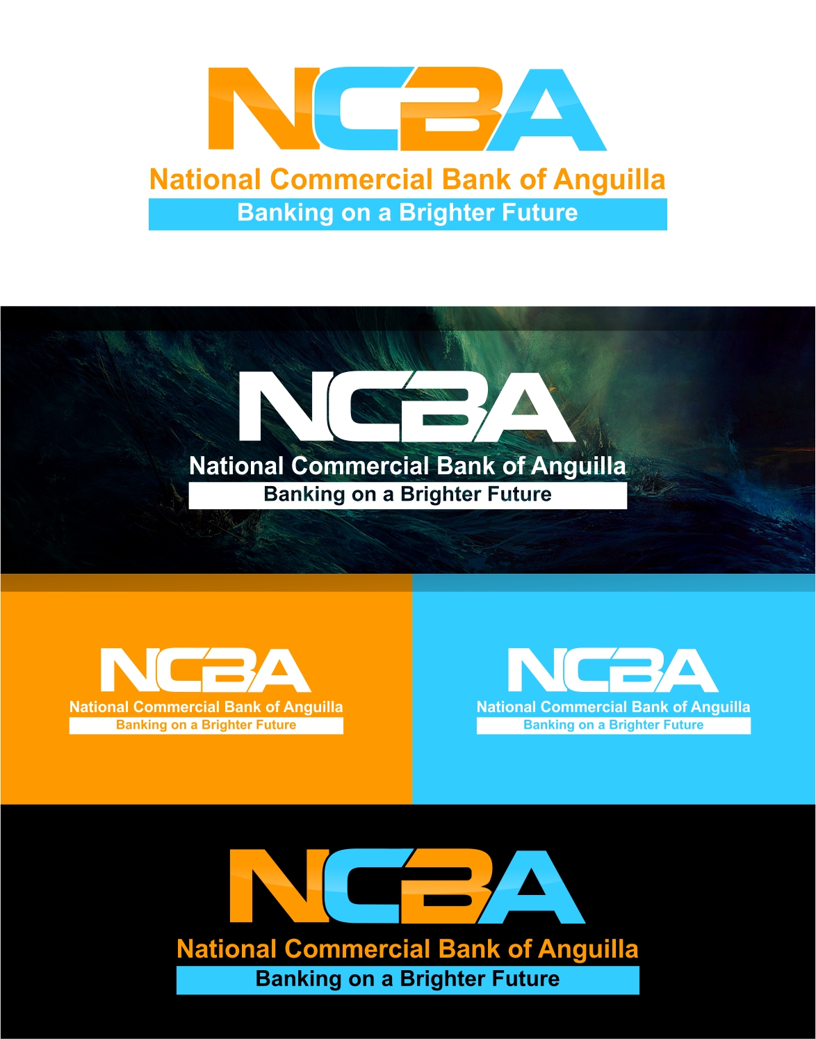 Masculine, Upmarket, Bank Logo Design for NCBA, National Commercial ...