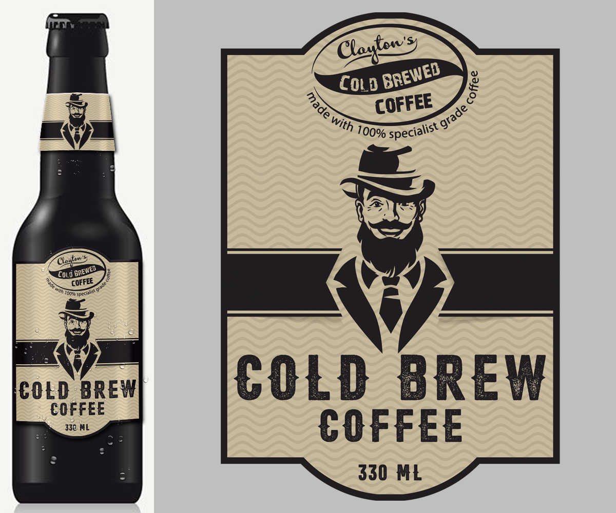 De Alta Gama, Tradicional, Retail Diseño de Etiqueta for Clayton's cold ...