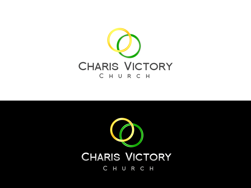 Bold, Colorful, Church Logo Design for Charis Victory Church by Tsveta ...