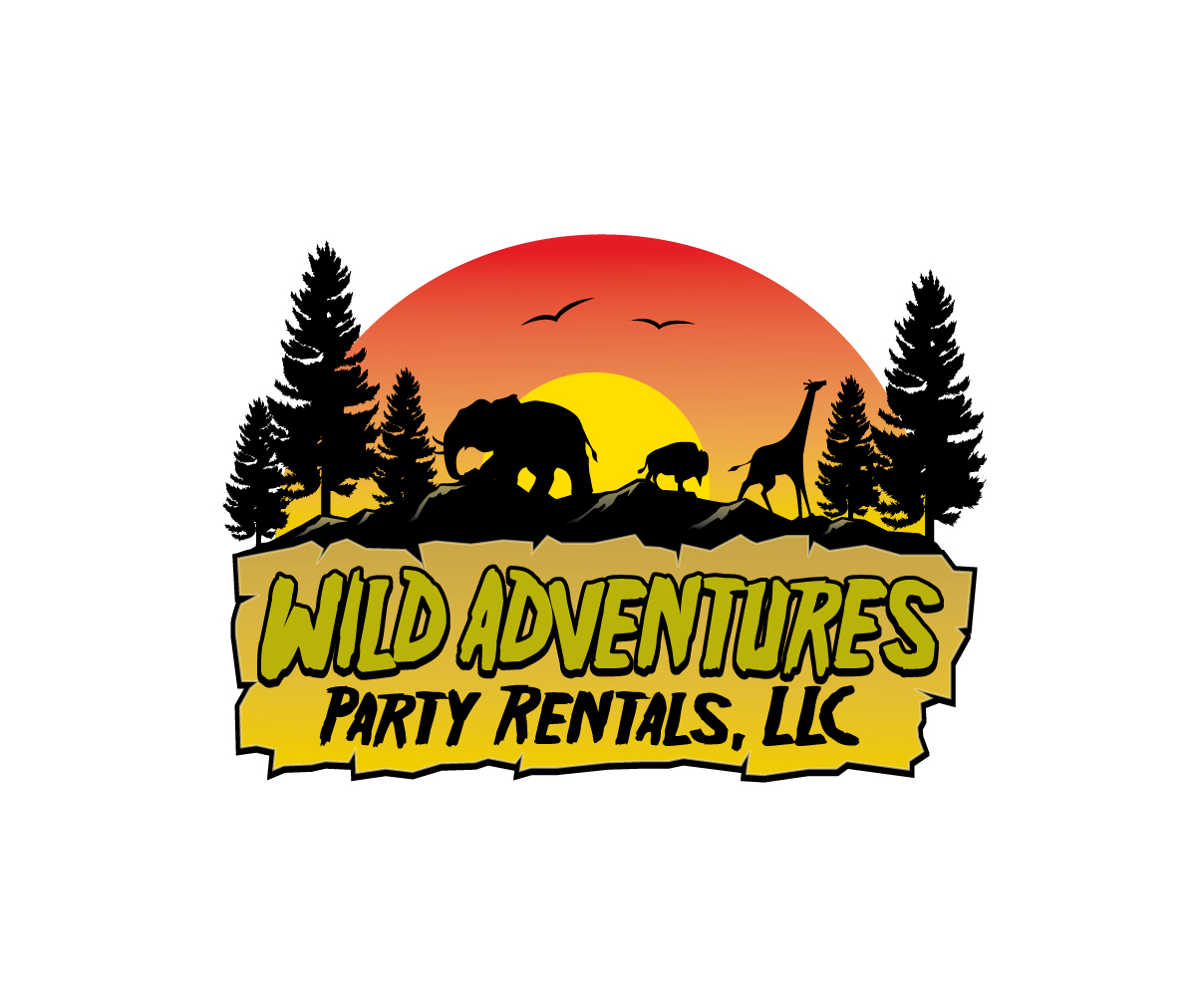 Colorful, Bold, Entertainment Industry Logo Design for Wild Adventures ...