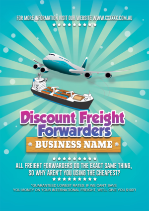 Freight Forwarding Flyers | 38 Custom Freight Forwarding Flyer Designs