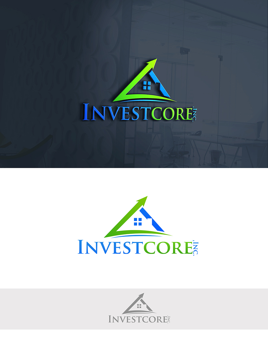 Real Estate Logo Design for Investcore, Inc. by Digihex | Design #10825710