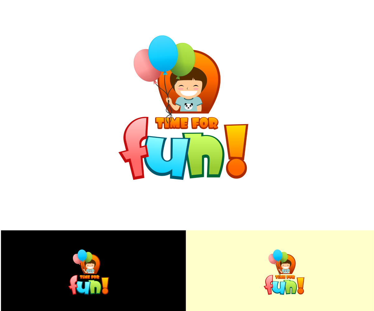 Bold, Playful, Business Logo Design for Time For Fun! by slickdesigns ...