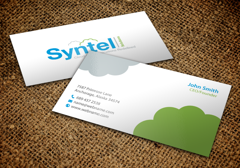 Modern, Upmarket, Phone Company Business Card Design for a Company by ...