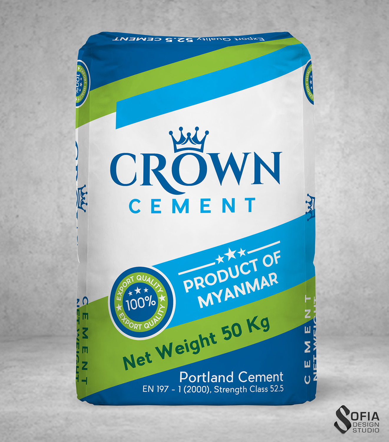 Professional, Masculine, Cement Packaging Design for a Company by ...