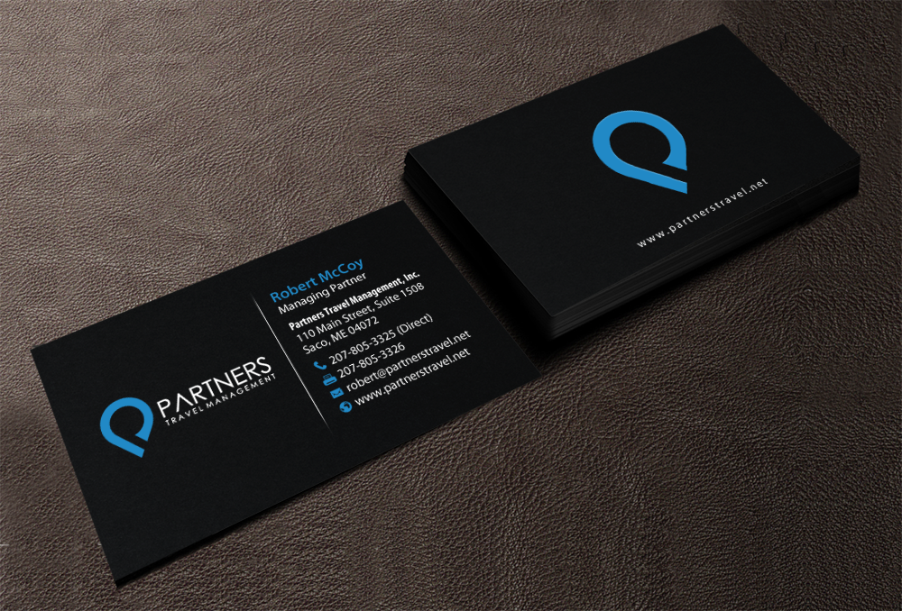 Serious, Modern, Travel Industry Business Card Design for Partners ...