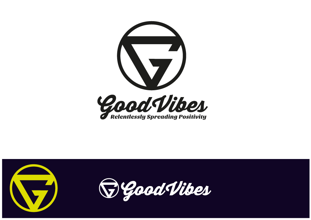 Modern, Playful, Clothing Logo Design for Good Vibes by Nigel B ...