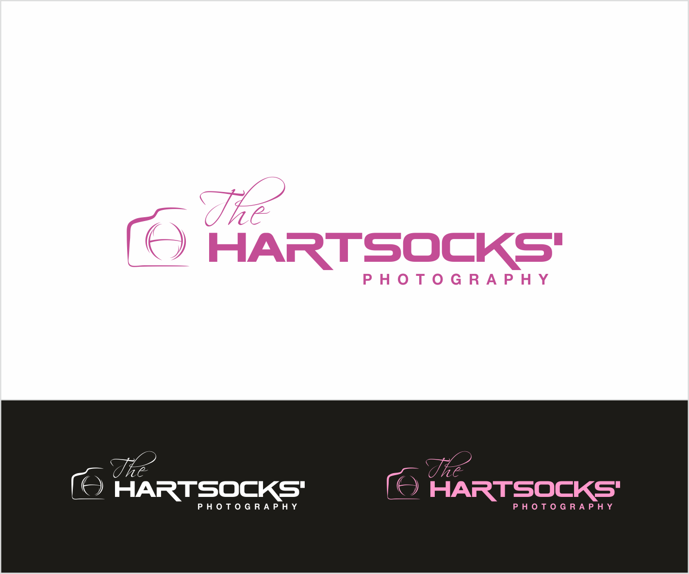 Logo Design for The Hartsocks' Photography by .Ashu. | Design #2258533