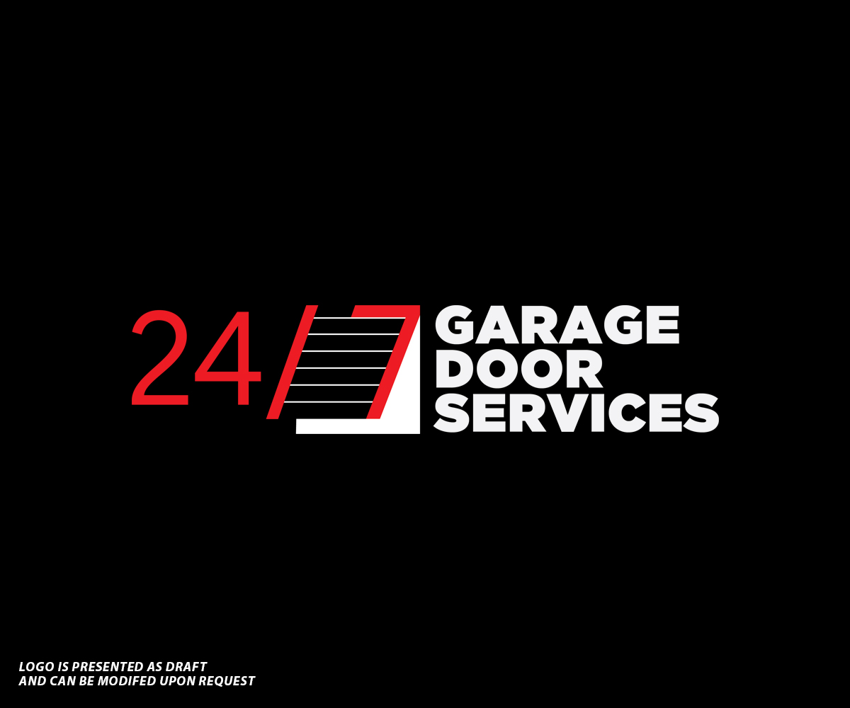 Elegant, Playful, Business Logo Design for 24/7 Garage Door Services by ...
