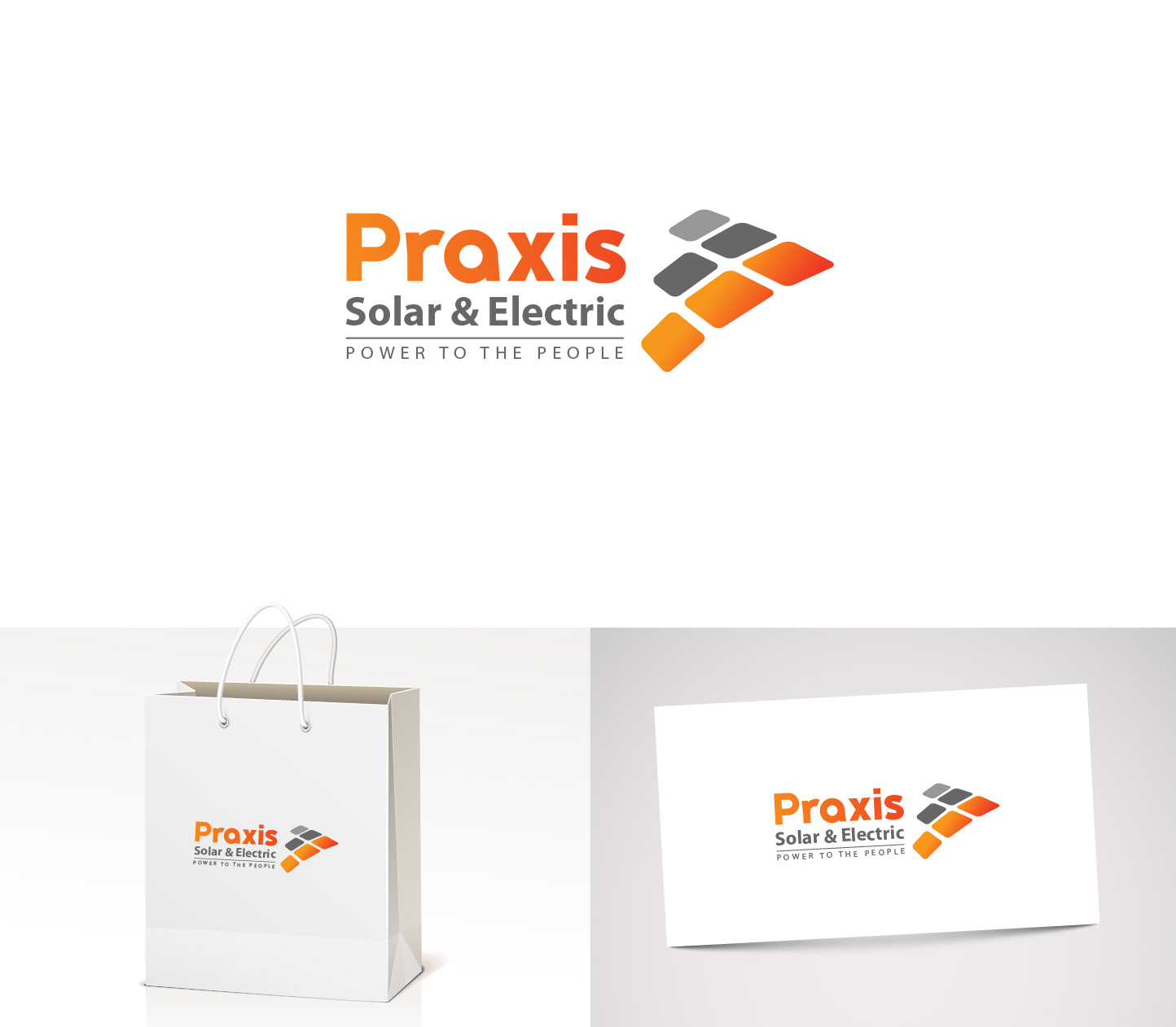 Professional, Colorful, Solar Energy Logo Design for Praxis Solar ...