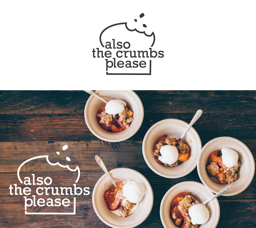 Feminine, Playful, Cooking Logo Design for also the crumbs please by ...