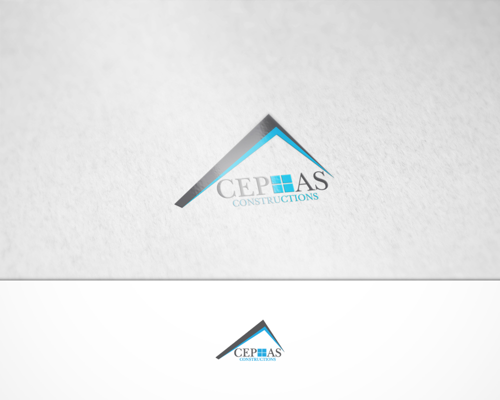 Bold, Modern, Construction Company Logo Design for Cephas Constructions ...