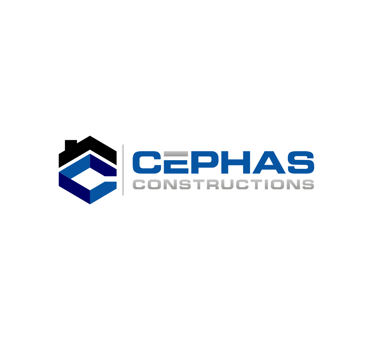 Bold, Modern, Construction Company Logo Design for Cephas Constructions ...