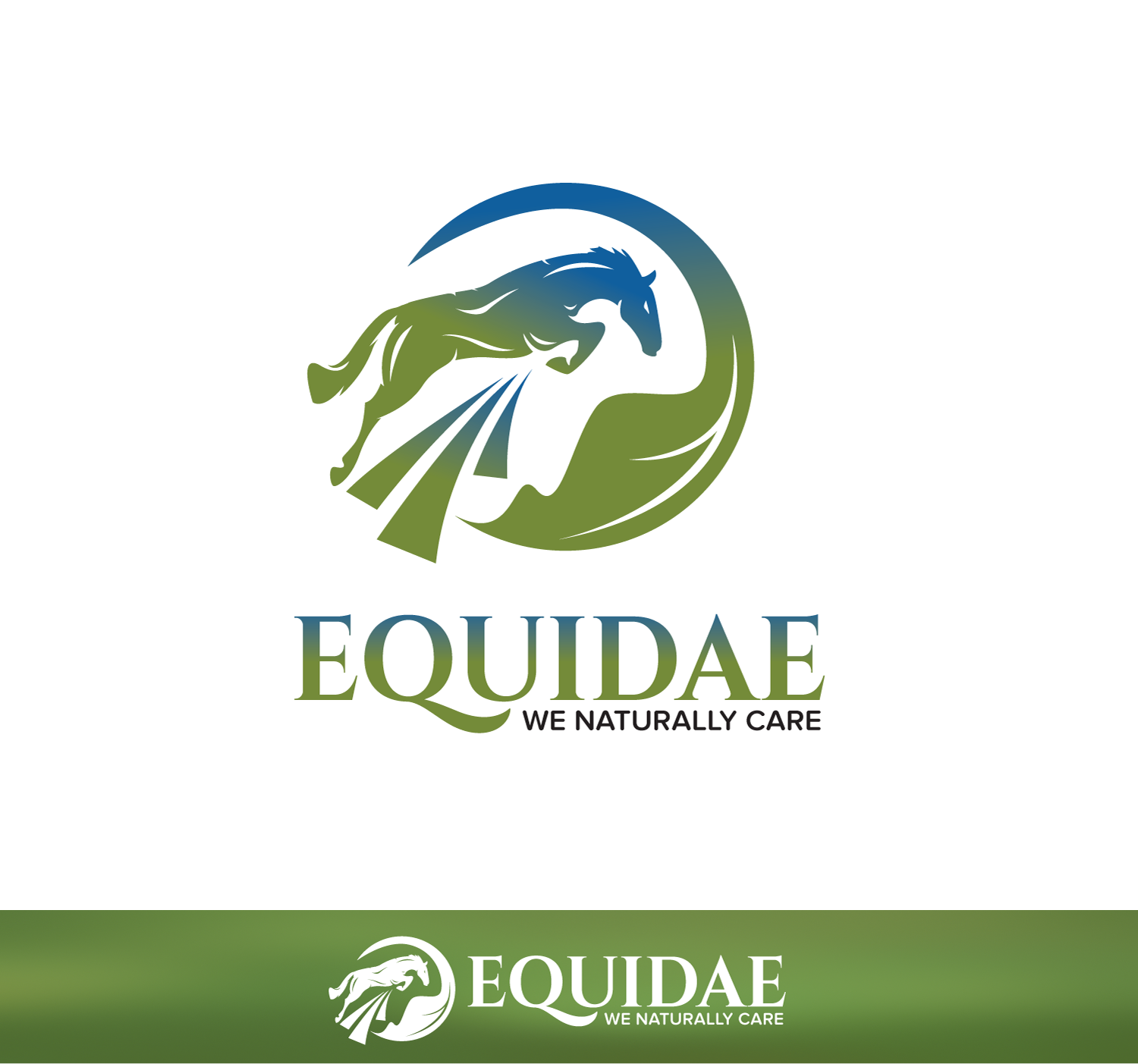 Bold, Playful, Business Logo Design for Equidae - we naturally cares by ...