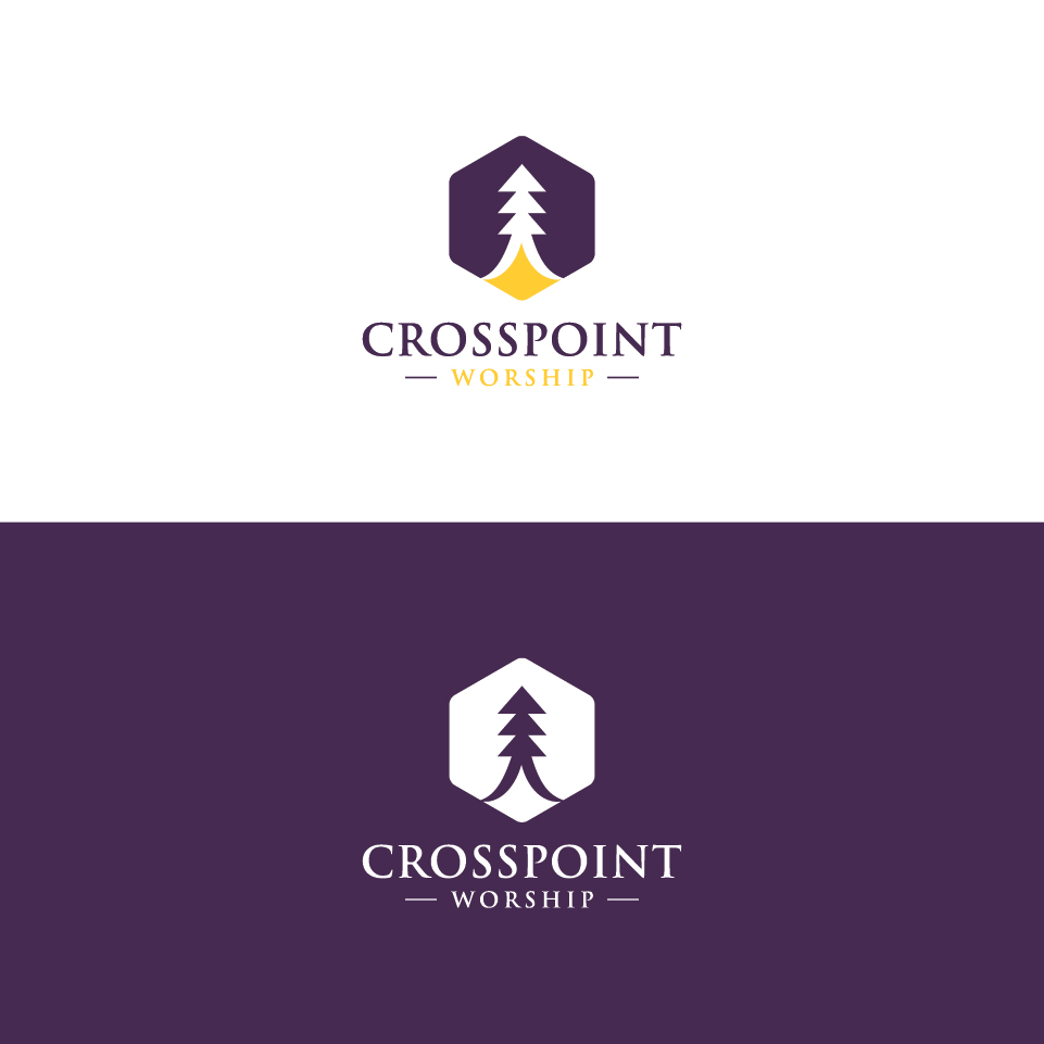 Modern, Bold, Non Profit Logo Design for Crosspoint Worship by ...