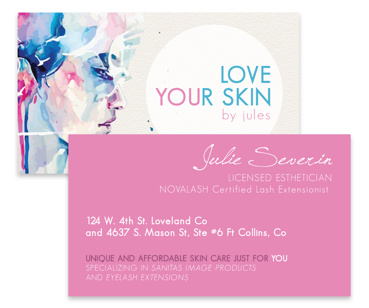 Skin Care Esthetician Business Cards Nuevo Skincare