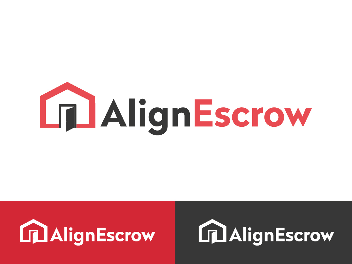 Professional, Modern, Real Estate Logo Design for Align Escrow by ...