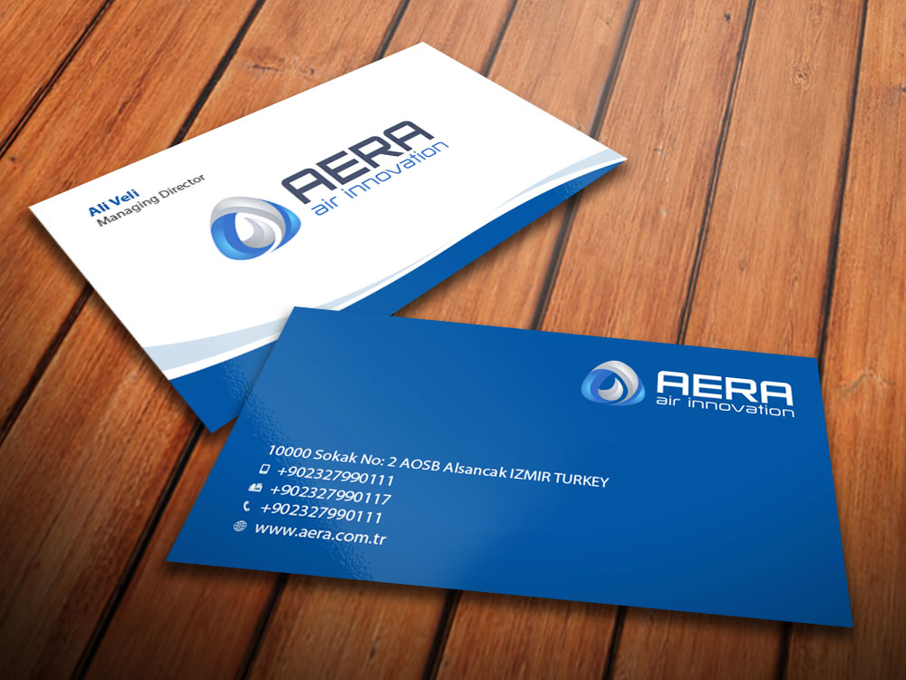 Professional, Elegant, Business Business Card Design for aera by PD ...