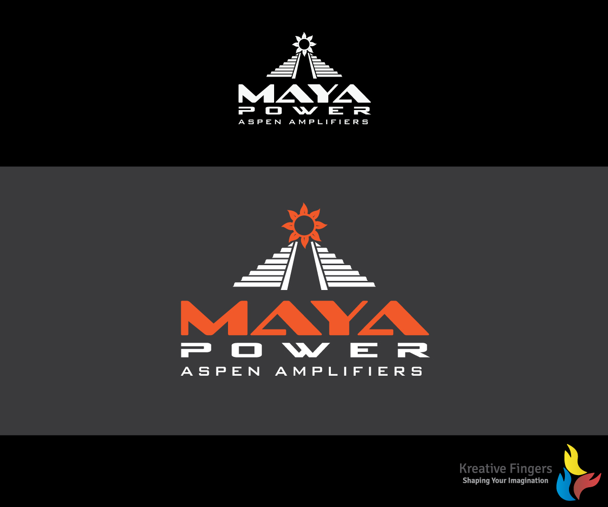 Elegant, Serious, Audio Logo Design for Maya Power Amplifier/Aspen ...