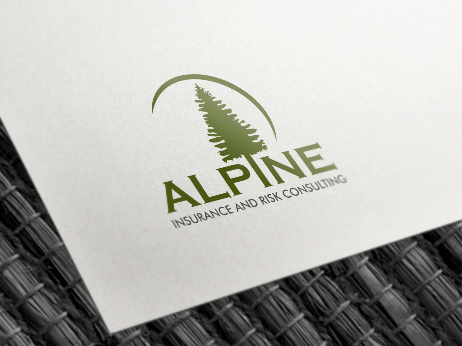 Bold, Upmarket, Insurance Logo Design for Alpine Insurance and Risk ...