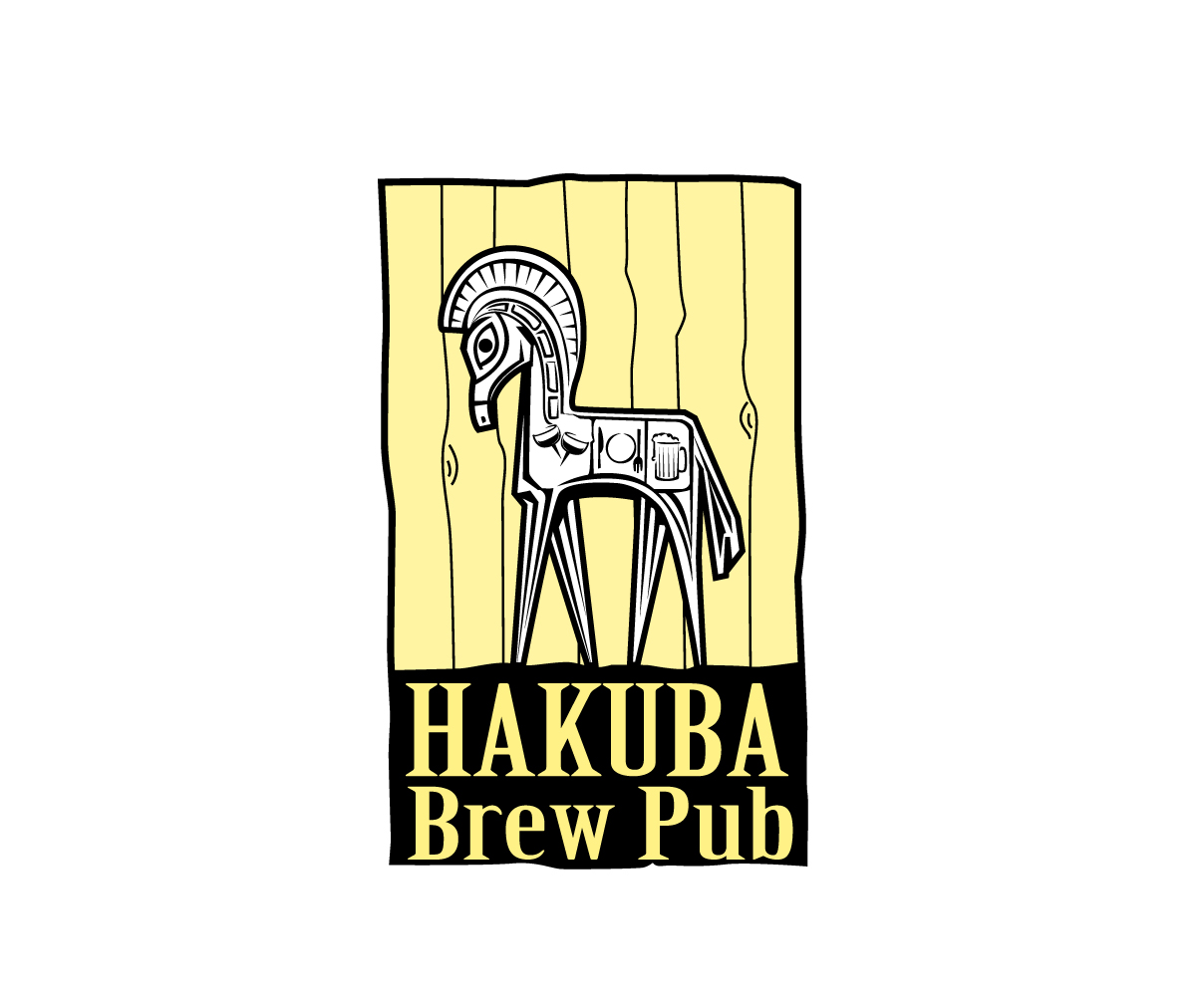 Bold, Playful Logo Design for Hakuba Brew Pub by blue eye | Design ...