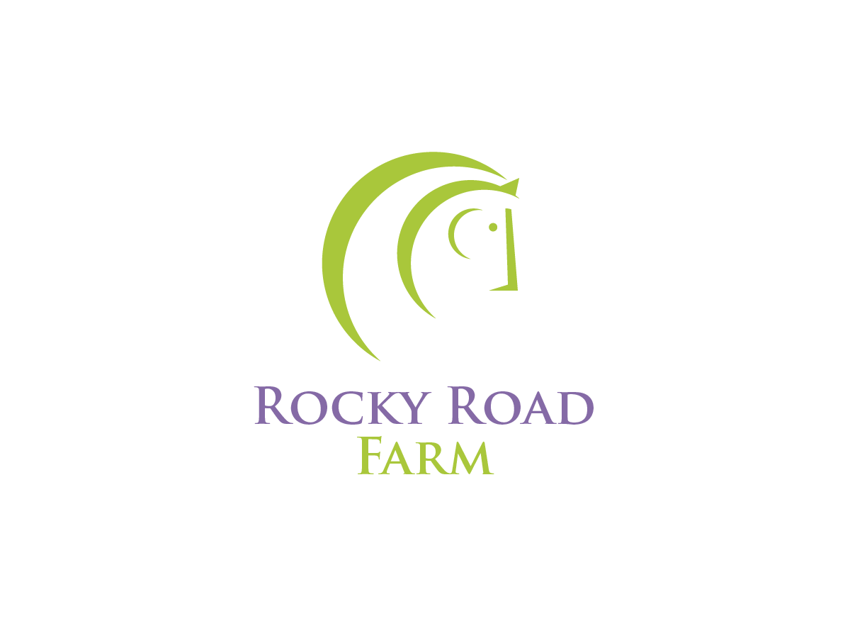 Playful, Personable, Horseback Riding Logo Design for Rocky Road Farm ...