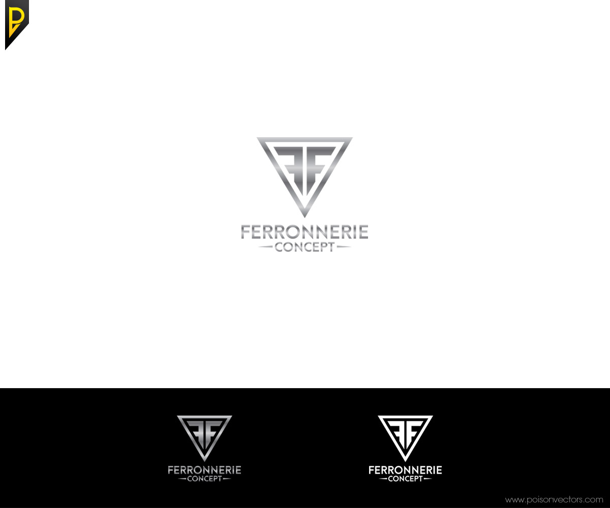Bold, Professional Logo Design for FERRONNERIE CONCEPT by poisonvectors ...