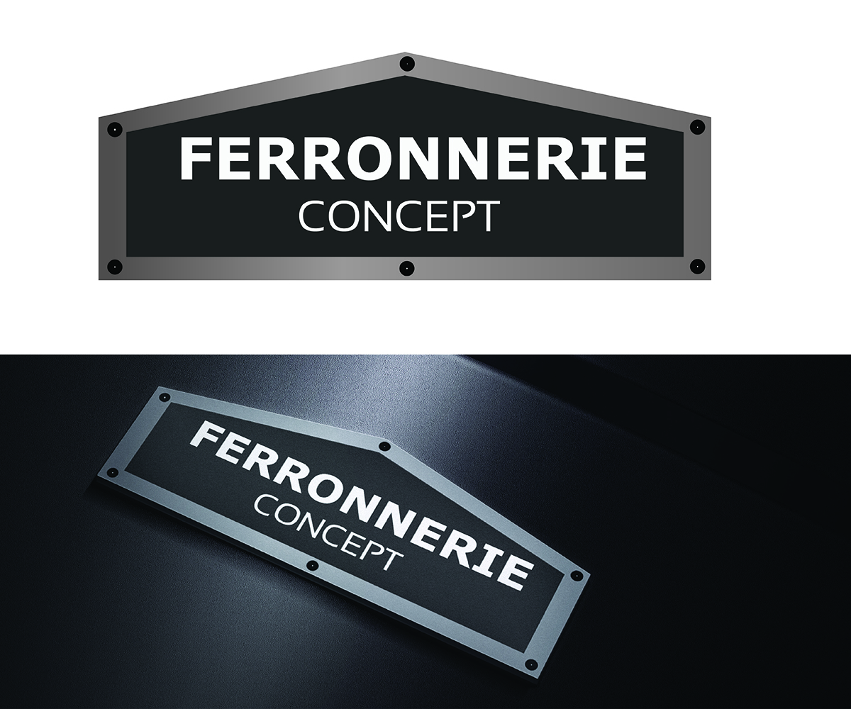 Bold, Professional Logo Design for FERRONNERIE CONCEPT by eMARK ...