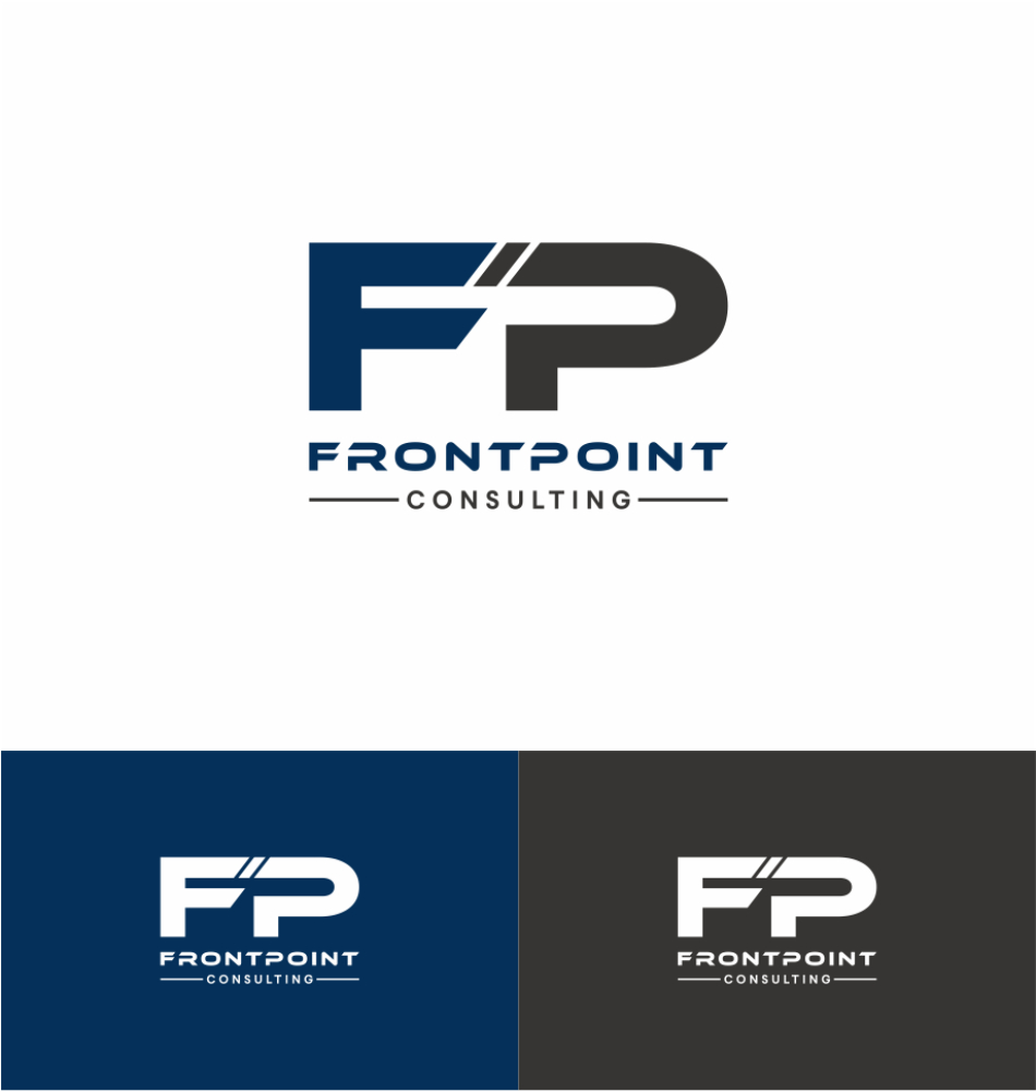 Elegant, Playful, Business Logo Design for "FrontPoint Consulting" or ...