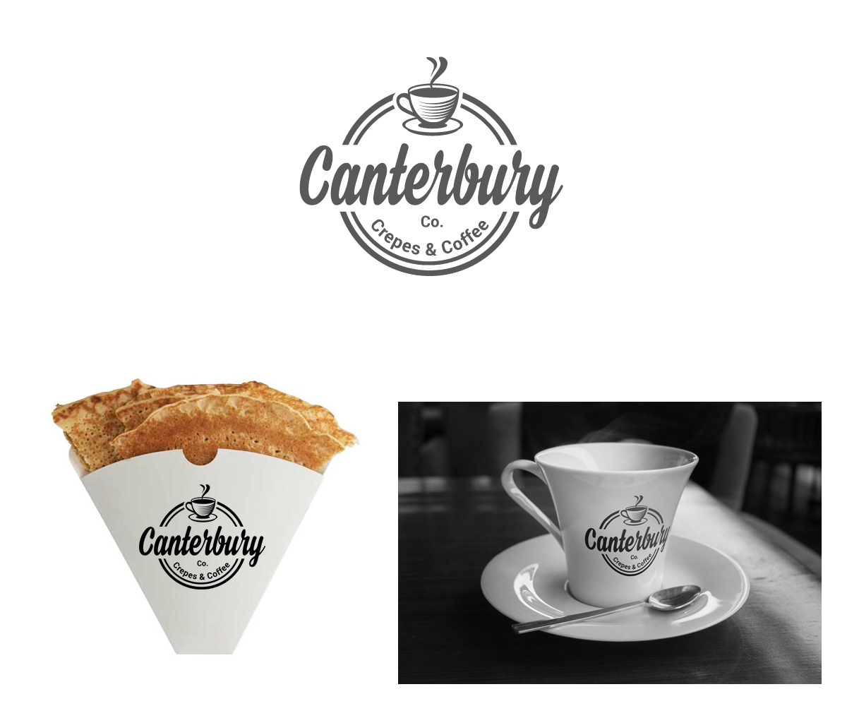 Elegant, Traditional, Business Logo Design for Canterbury Crepes ...