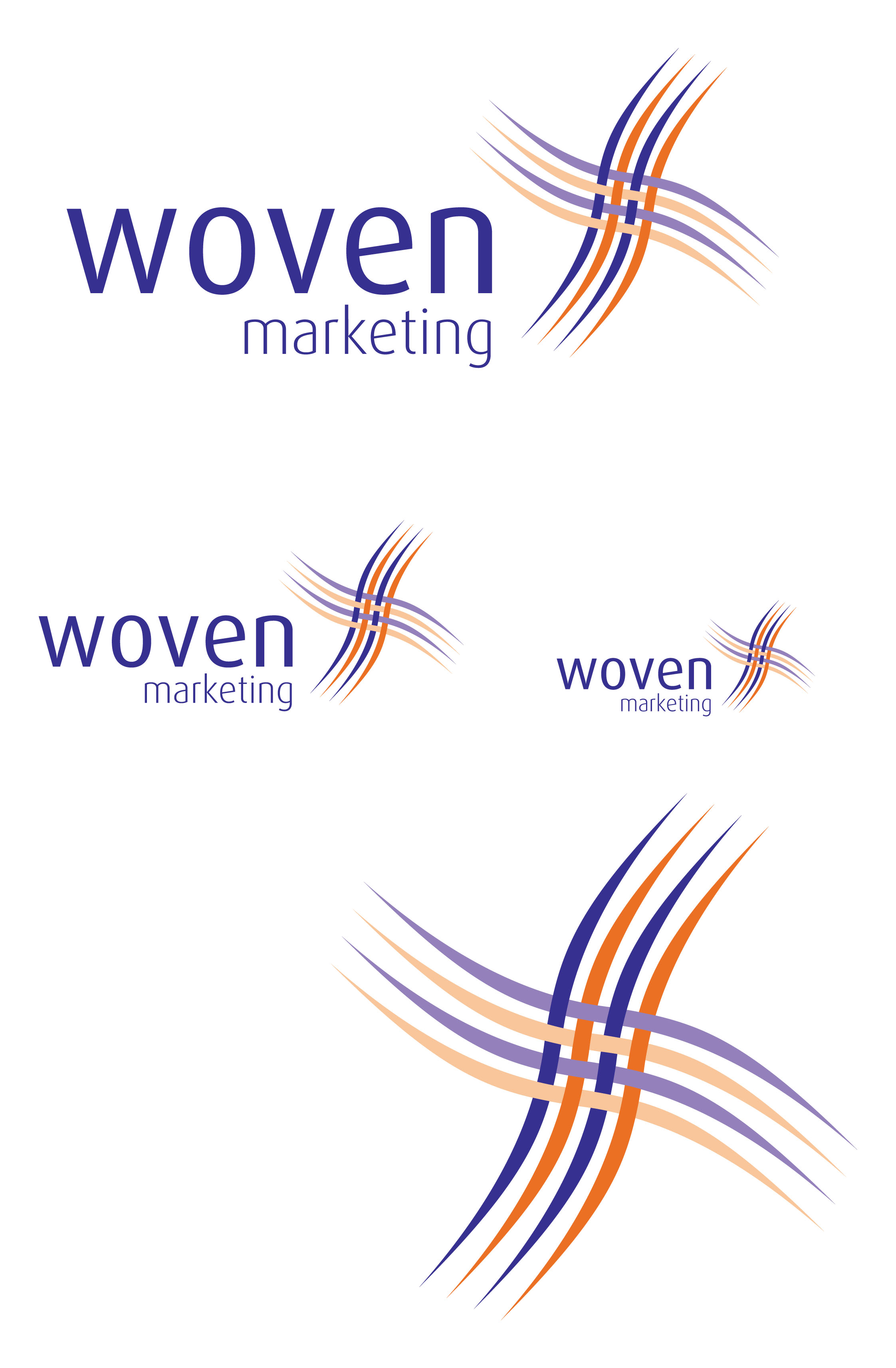 Marketing Logo Design for Woven Marketing by Duncan James Design ...