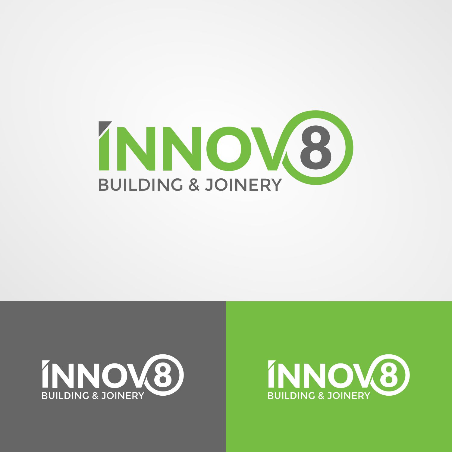 Serious, Upmarket, Business Logo Design for Innov8 Building & Joinery ...