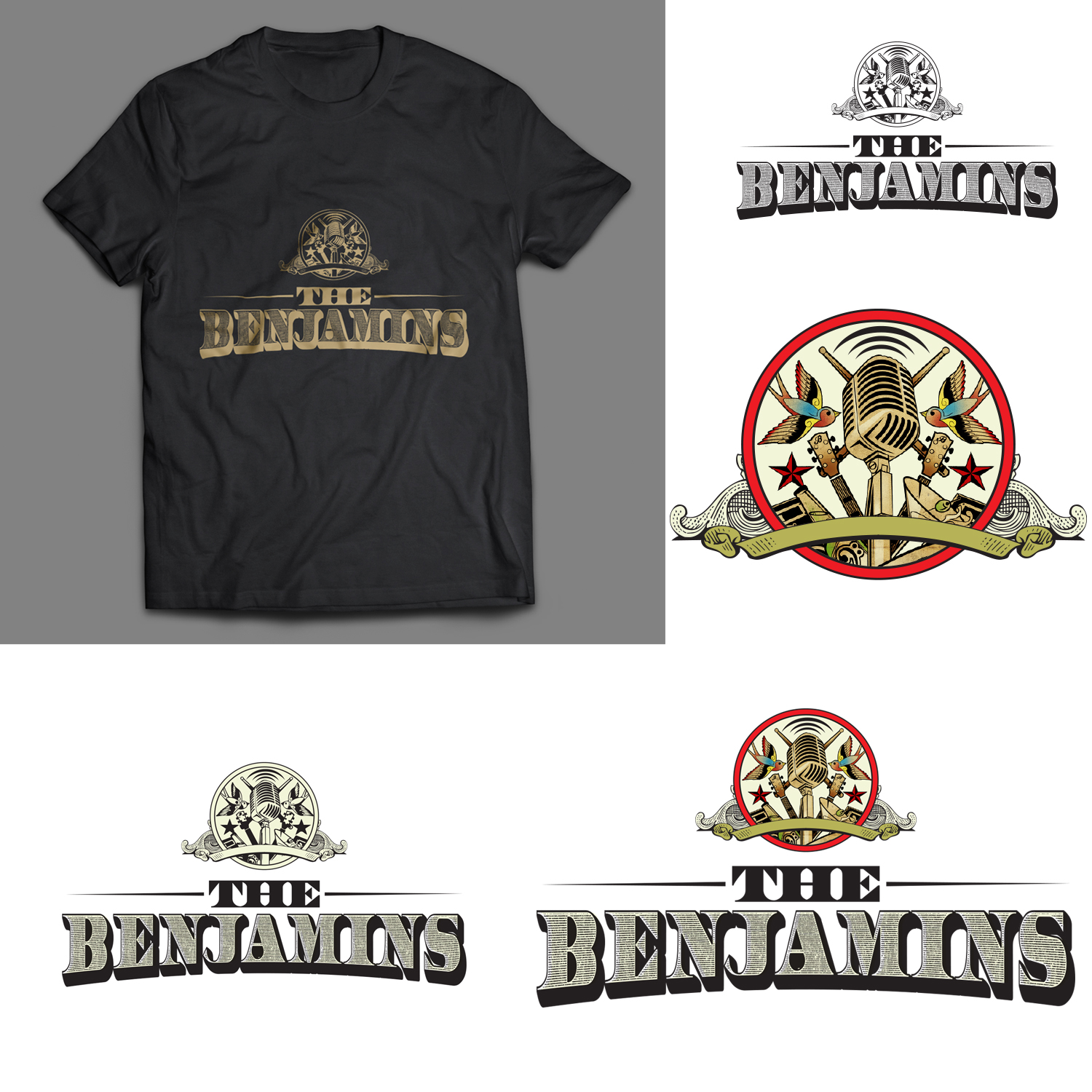 Bold, Colorful Logo Design for The Benjamins by Empathy Design | Design ...