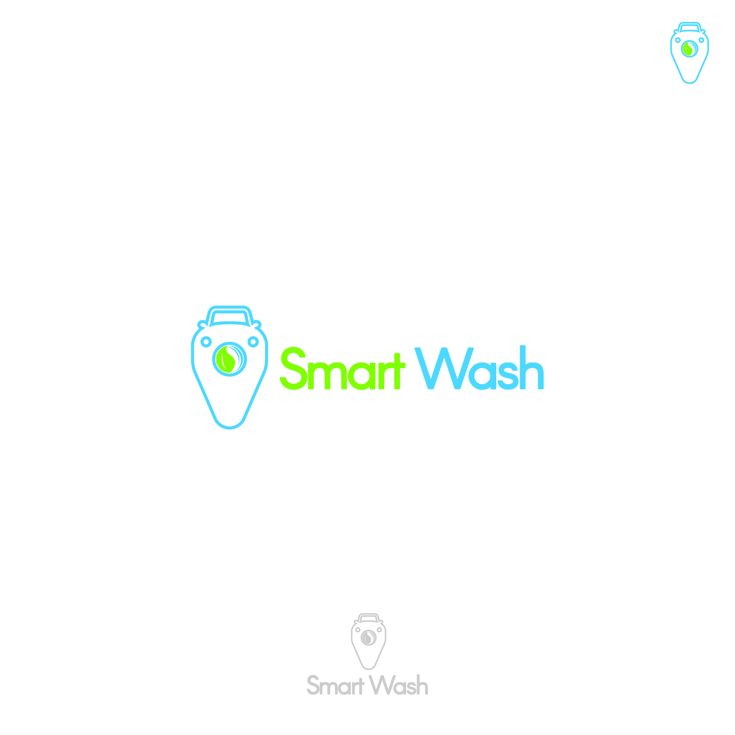 Bold, Playful, It Company Logo Design for Smart Wash by abc. | Design ...