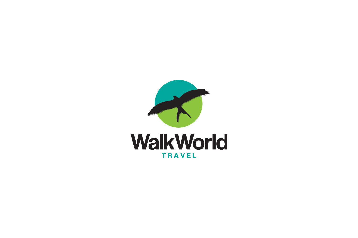 Bold, Colorful, Travel Logo Design for WalkWorld Travel by Vasconcelos ...