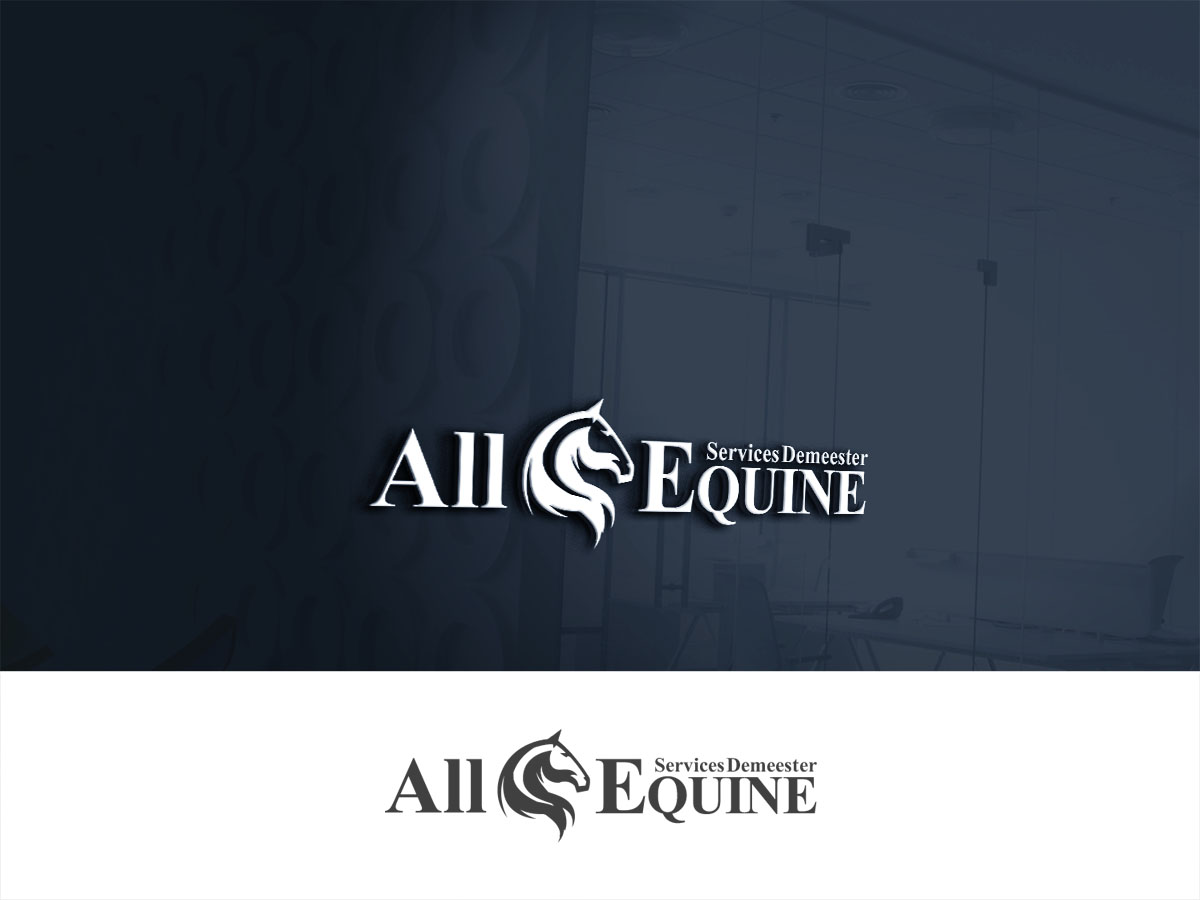Logo All Equine Services Demeester | 12 Logo Designs for All Equine ...
