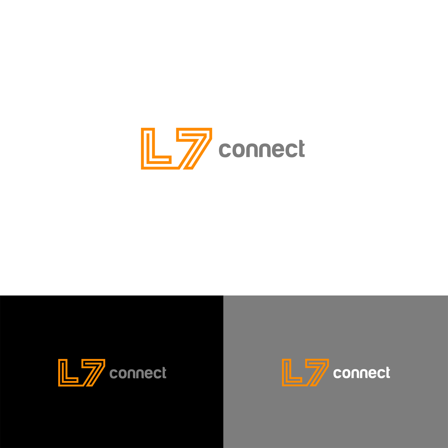 Modern, Bold, It Company Logo Design for L7 connect or level 7 connect ...