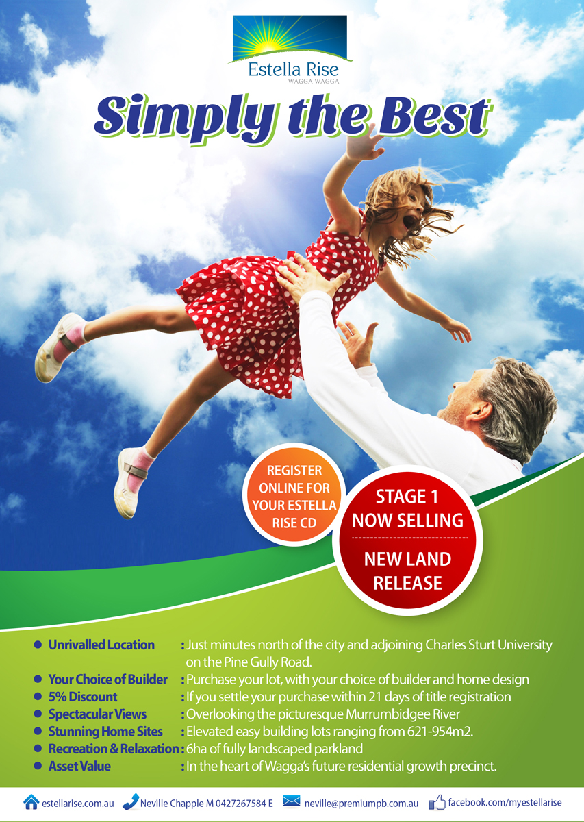 Personable, Bold, Land Development Flyer Design for 4D Marketing by ...