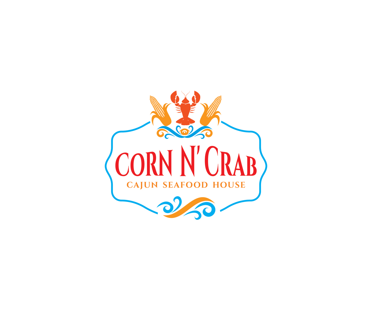 Colorful, Elegant, Seafood Restaurant Logo Design for Corn N' Crab ...
