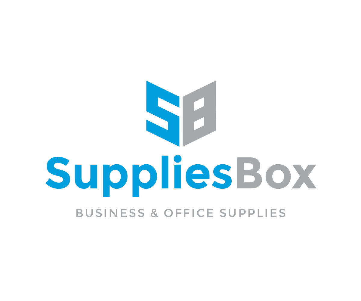 Elegant, Modern, Office Supply Logo Design for Supplies Box or ...