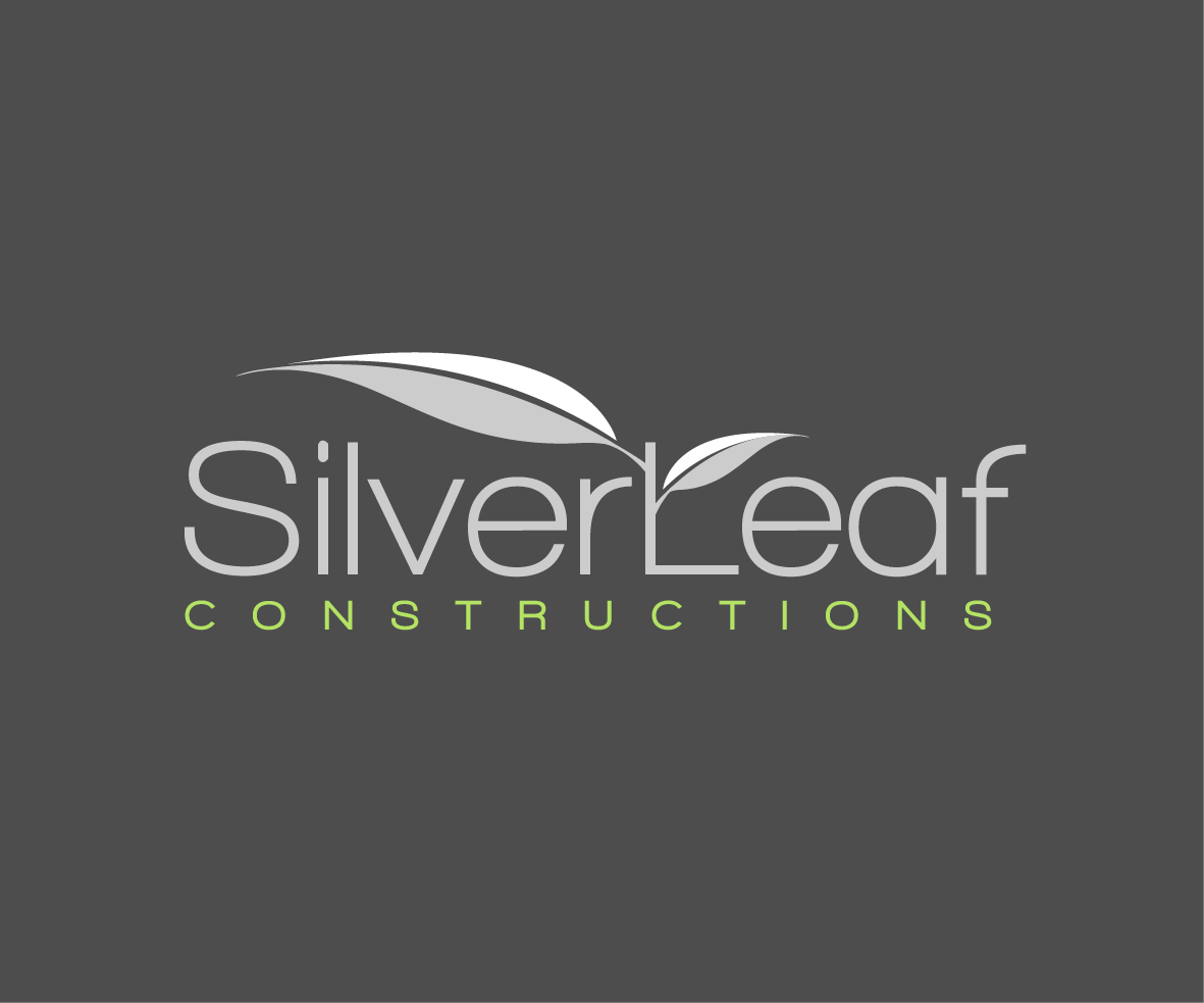 Serious, Modern, Construction Logo Design for Silver Leaf Constructions ...