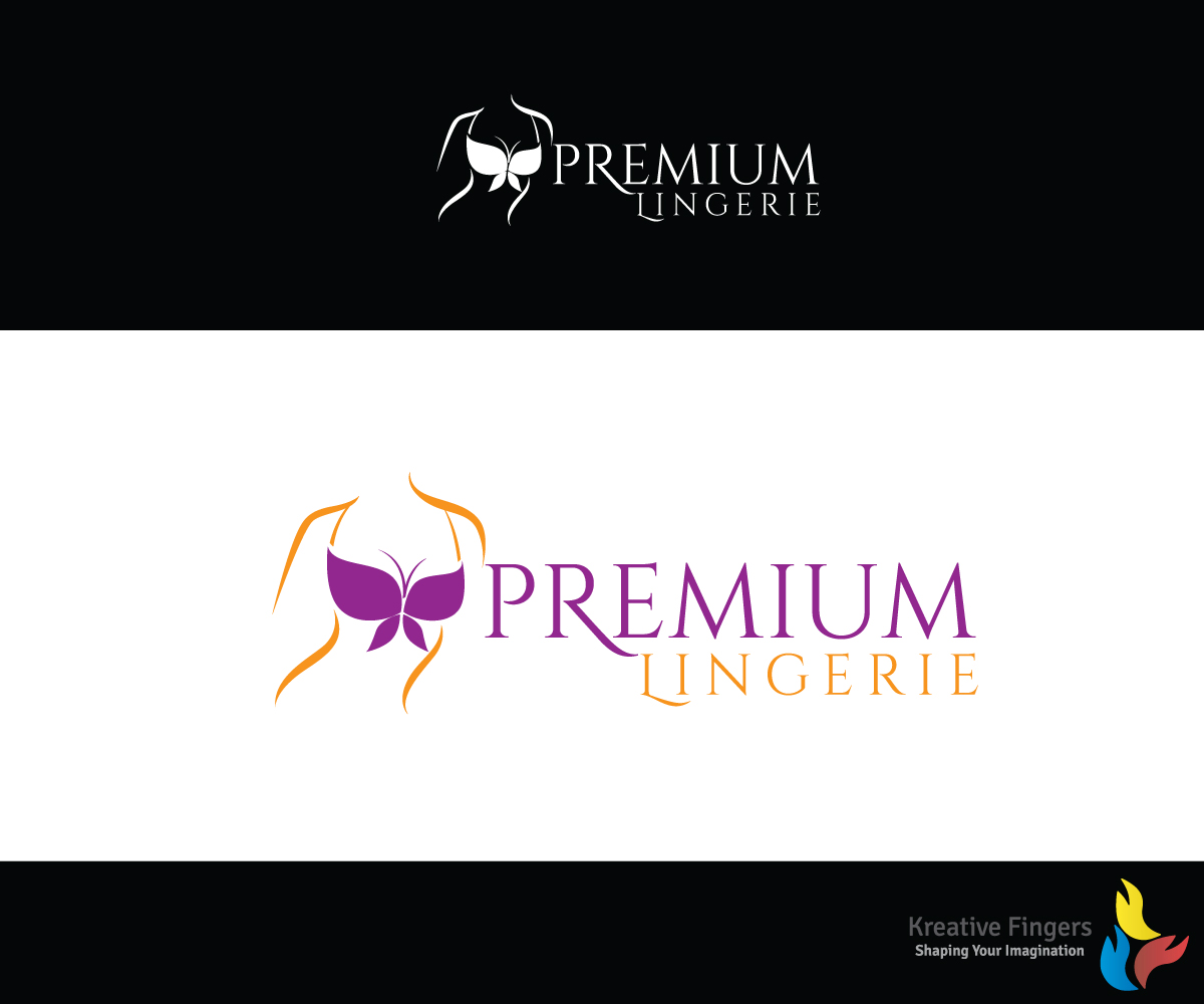 Elegant, Playful, Lingerie Logo Design for PREMIUM LINGERIE by Kreative ...