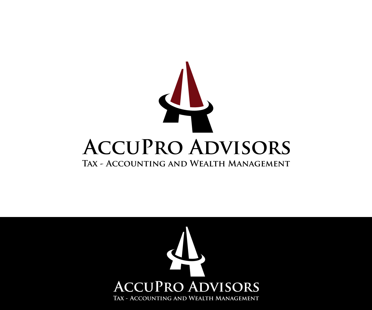 Playful, Elegant, Accounting Logo Design for AccuPro Advisors with Tag ...