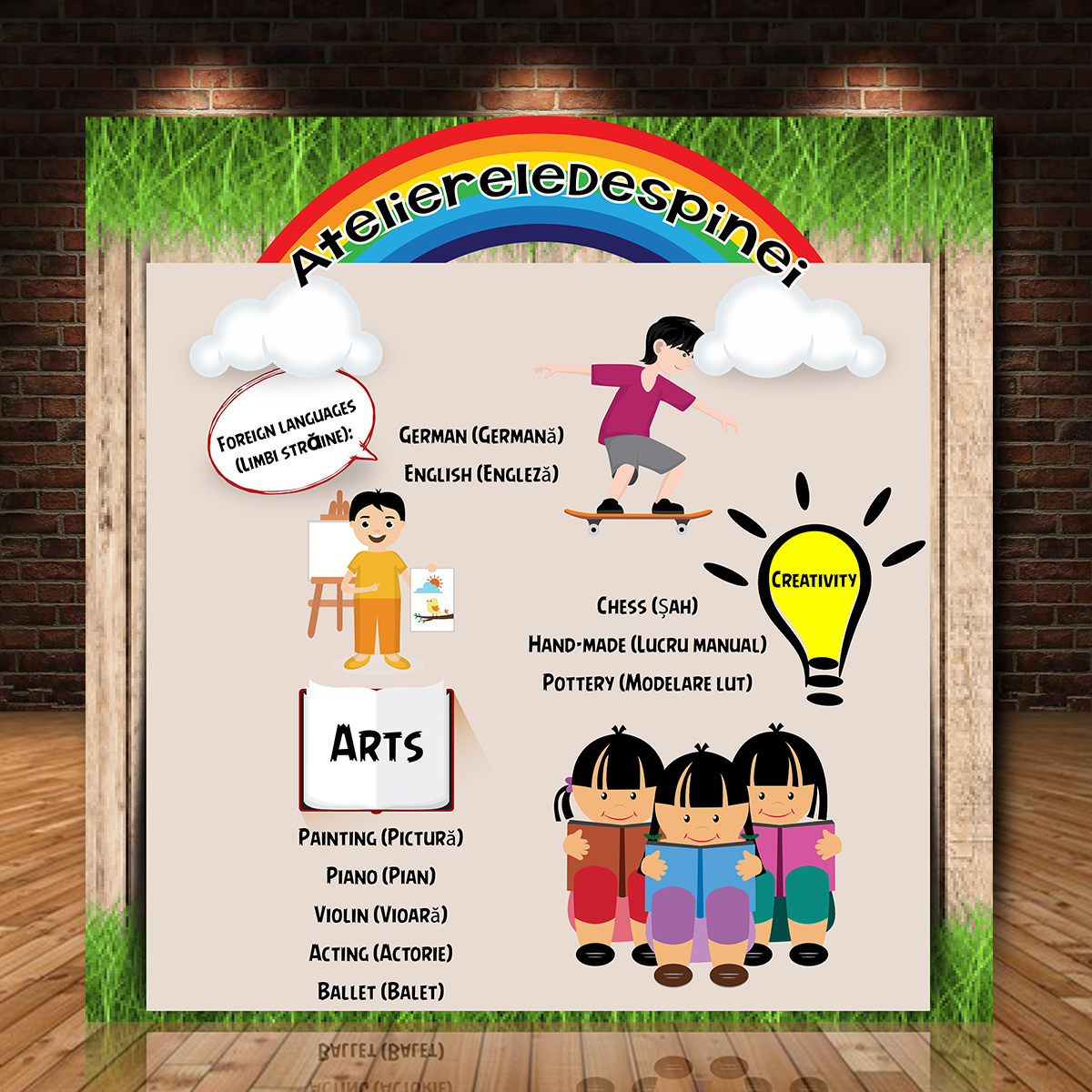Playful, Colorful, Education Poster Design for Andrei Aiordachioaie by ...