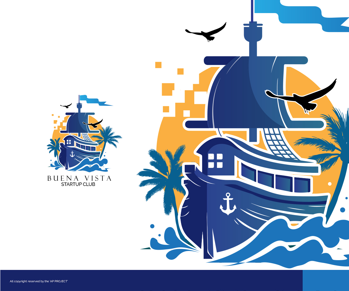 Colorful, Modern, Club Logo Design for Buena Vista Startup Club by ...