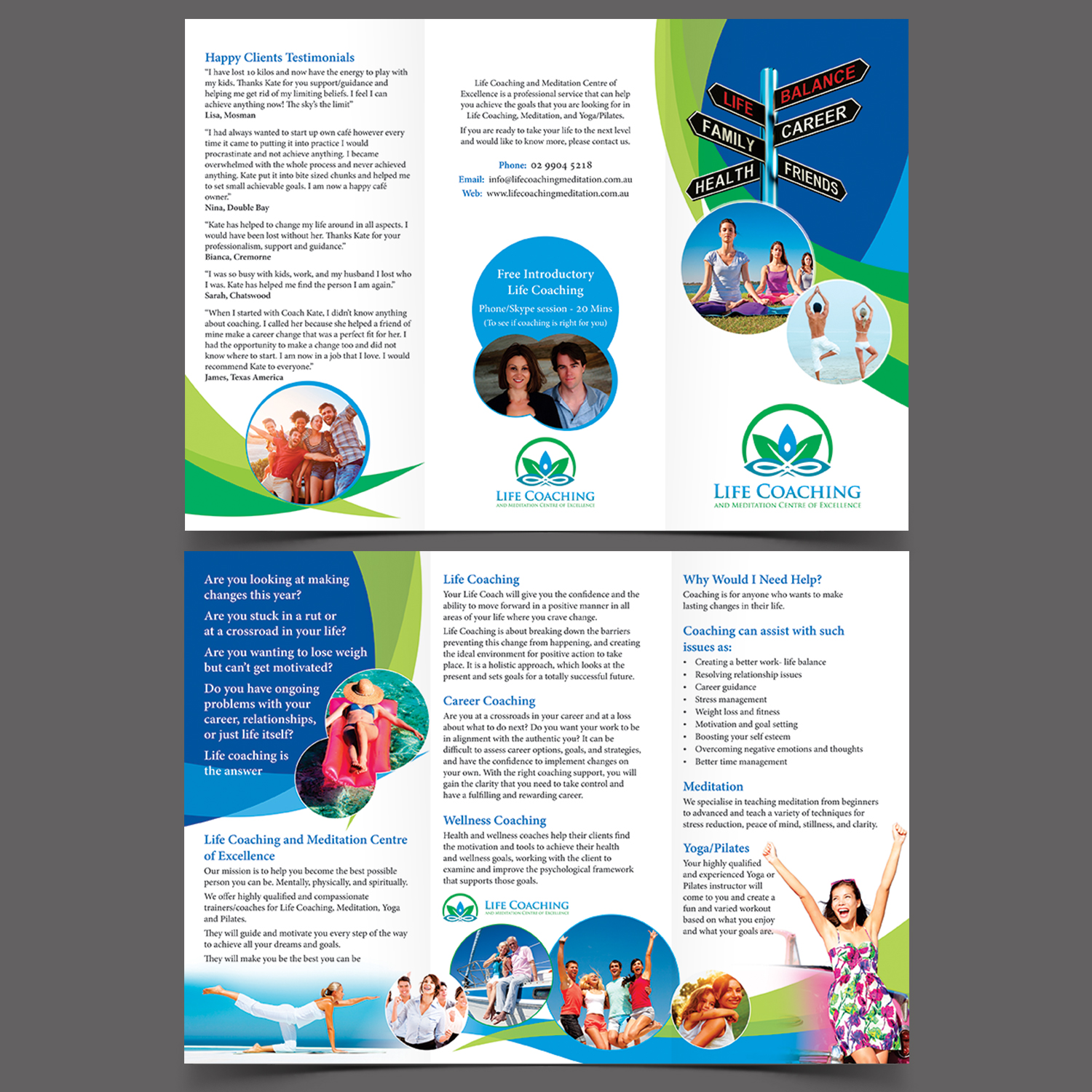 Elegant, Traditional, Life Coaching Flyer Design for Life coaching and ...