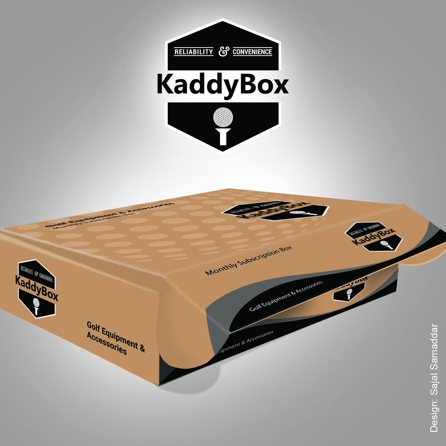 Modern, Professional, Sporting Good Packaging Design for KaddyBox by ...