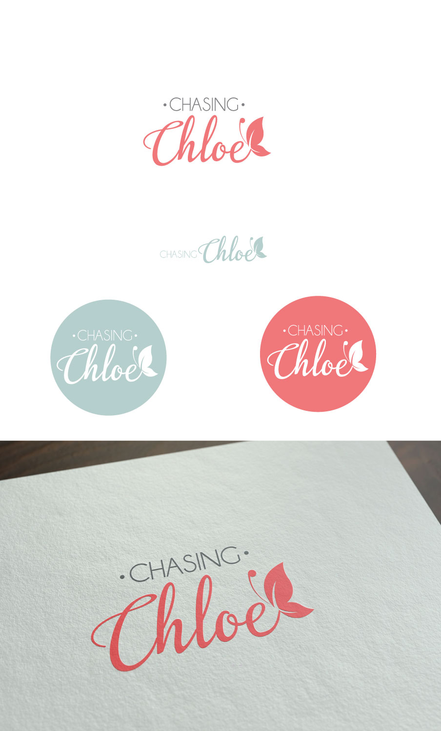 Elegant, Playful, Apparel Logo Design for Chasing Chloe by el. | Design ...